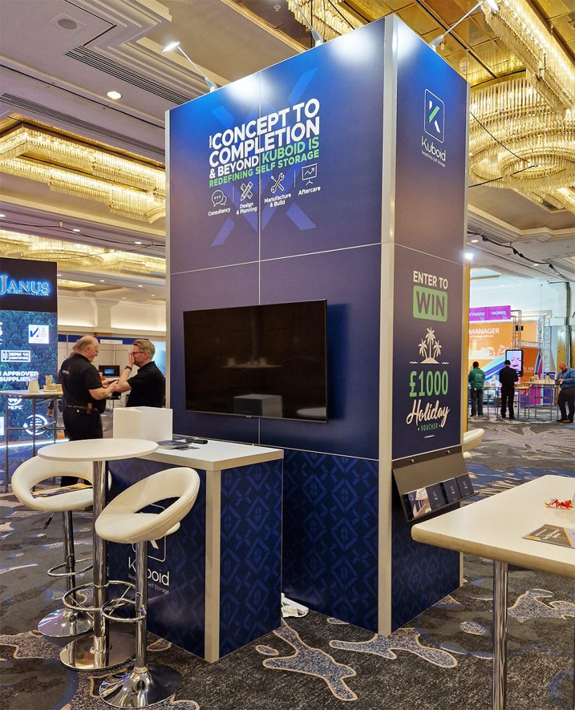 ayble stand for Kuboid at Self Storage UK Conference 2023