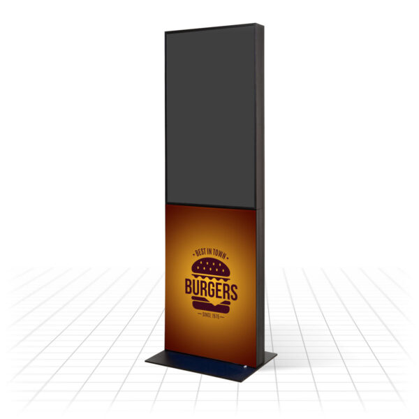 Digital Fabric Totem — Digital Displays